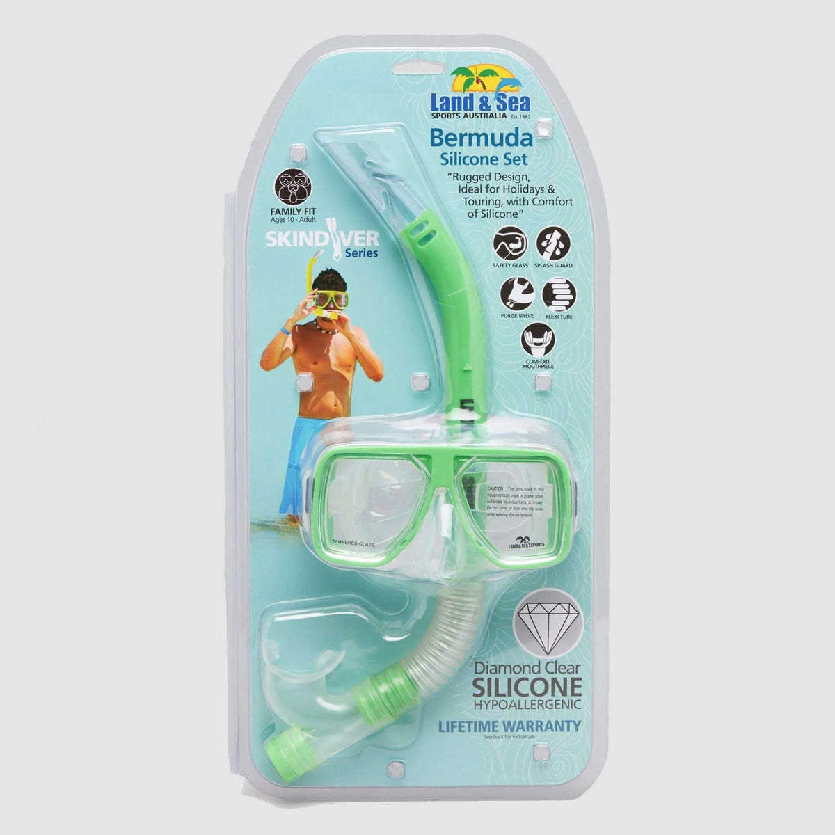 42048 ~ BERMUDA MASK/SNORKEL SET – Vaughan Sports